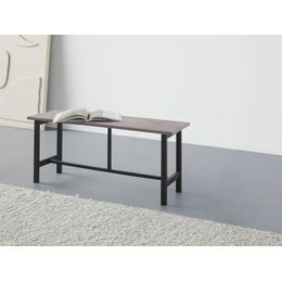Essbank Home Affaire, B:110cm H:46cm T:40cm, grau, K&uuml;che, Sitzb&auml;nke, "Sare", Mit Echtholzfurnier aus Eiche
