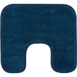 G&ouml;zze Badematte G&Ouml;ZZE, H:18mm, blau, Polyester, Badematten, "Rio Premium", Badteppich, Uni Farben, waschbar, rechteckig & rund erh&auml;ltlich