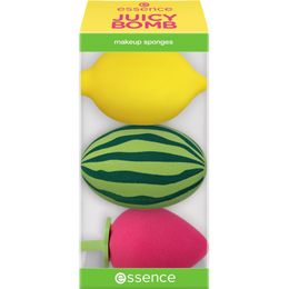 Essence Kinder Make-up Schwamm "JUICY BOMB PARTY makeup sponges"fruity fusion, Kosmetikschwämme, Präzises Verblenden von cremigen und pudrigen