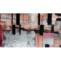 Komar Vliestapete "Digitaldruck Vlies - Squares Dropping - Gr&ouml;&szlig;e 500 x 280 cm", B/L: 500mm x 280mm, Rollen:, wei&szlig;, Tapeten, Wohnzimmer, Schlafzimmer