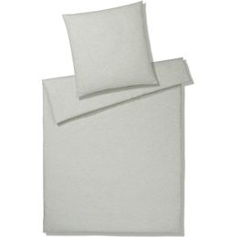 Bettw&auml;sche Elegante, beige, Halbleinen, Obermaterial: 50% Baumwolle, 50% Leinen, Bettw&auml;sche, "Breezee", angenehmes Hautgef&uuml;hl