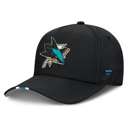 Fanatics Jungen Baseball Cap "Fanatics Cap San Jose Sharks NHL Draft 25 Adj. Meshback"schwarz, 70% Polyacryl, 30% Wolle, Caps