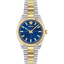 Versace Damen Quarzuhr "MILLENYIUM LADY", gold, Armbanduhren, Armbanduhr, Damenuhr, Swiss Made, Edelstahlarmband, analog