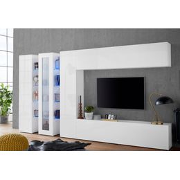 Lowboard Inosign, B:180cm H:40cm T:30cm, wei&szlig;, FSC-zertifizierter Holzwerkstoff, Wohnzimmer, Sideboards, "Maruska"
