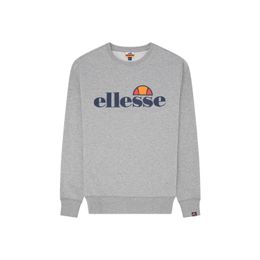 Ellesse Herren Sweatshirt "Sweatshirt SL Succiso", grau, Gr. XS, Obermaterial: 80% Baumwolle CO. 20% Polyester PES., Sweatshirts