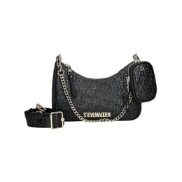 Steve Madden Damen Umhängetasche "Steve Madden Taschen Lederimitat", schwarz, Lederimitat, Taschen