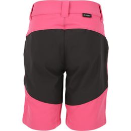 ZIGZAG M&auml;dchen Shorts "Scorpio", pink, Gr. 140, unifarben, 91% Polyester, 9% Elasthan, Hosen, mit atmungsaktiver und winddichter Eigenschaft