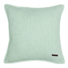 Dekokissen Esprit, B:38cm L:38cm, grün, Obermaterial: 100% Polyester, Dekokissen_Sitzkissen_Kissenhüllen, "Harp", aus Microvelour