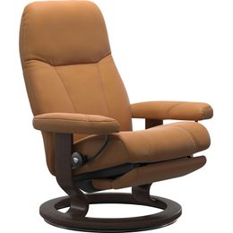 Relaxsessel stressless, B:85cm H:100cm T:77cm, braun, Leder BATICK: BATICK ist ein leicht korrigiertes, durchgef&auml;rbtes und genarbtes M&ouml;belleder, bei