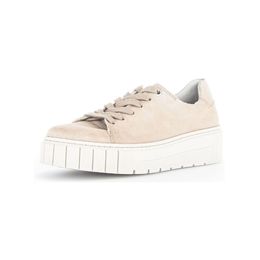 Gabor COMFORT Damen Sneaker "Gabor Comfort Sneaker Veloursleder", Gr. 40, rosa, Veloursleder, Schuhe