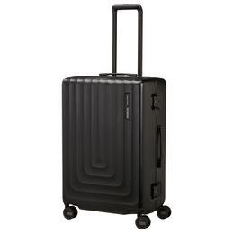 Samsonite Hartschalen-Trolley "FOCUS, verschiedene Gr&ouml;&szlig;en und Farben", schwarz, Polycarbonat, Koffer, mit festen Trennw&auml;nden und Rei&szlig;verschlusstaschen