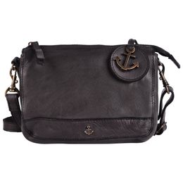 Harbour 2nd Kinder Umhängetasche "Tiani", grau, Leder, Taschen, Schultertasche Handtasche Damen Tasche Damen mit Logoanhänger
