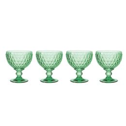 Villeroy & Boch VILLEROY & BOCH Sektglas "Sektschalen Boston Coloured 398 ml 4er Set", grün, Trinkgefäße