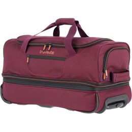 Travelite Damen Reisetasche "BASICS, verschiedene Gr&ouml;&szlig;en und Farben", rot, Polyester, Taschen, Duffle Bag Reisegep&auml;ck Sporttasche Reisebag mit