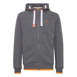!Solid SOLID Herren Kapuzenpullover "Kapuzensweatjacke SDBenjamin", grau, Gr. S, Obermaterial: 50% Baumwolle CO. 50% Polyester PES., Sweatjacken