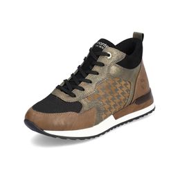Remonte Damen Sneaker "Remonte Sneaker Lederimitat", Gr. 40chestnut, Lederimitat, Schuhe