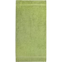 Duschtuch Dyckhoff, B:70cm L:140cm, gr&uuml;n, Walkfrottier, Obermaterial: 100% Baumwolle, Handt&uuml;cher, "Planet"