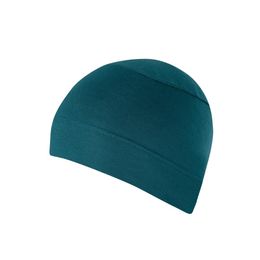 TRIGEMA Mädchen Strickmütze "TRIGEMA Soft-Cap", blau, Baumwollmischung, Mützen