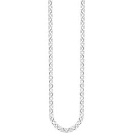 Thomas Sabo Damen Collierkettchen "Ankerkettengliederung, 2,5 mm breit", 45, Silber 925 (Sterlingsilber), L: 45 B: 2,5mm, silber, Silber 925