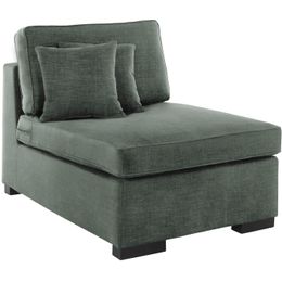 Sofa-Mittelelement Home Affaire, B:90cm H:86cm T:100cm, grau, Polsterelemente, "Skara", Modul zum eigenen Zusammenstellen, in vielen Bezugsqualit&auml;ten