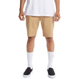 DC Shoes Herren Chinoshorts "Worker", beige, Gr. 28, 99% Baumwolle, 1% Elasthan, Hosen