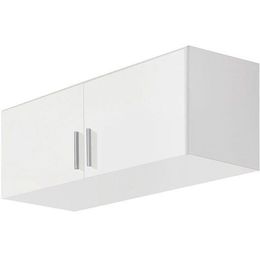 Schrankaufsatz Rauch, B:91cm H:39cm T:54cm, wei&szlig;, Holzwerkstoff, Schlafzimmer, M&ouml;belaufs&auml;tze, "Celle"