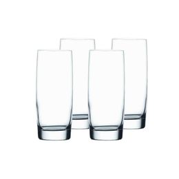 Nachtmann Longdrinkglas "Longdrinkgläser Vivendi 413 ml 4er Set transparent", transparent, Trinkgefäße