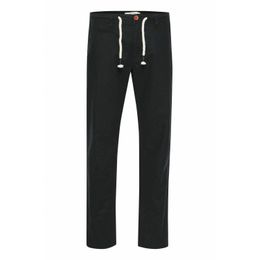 Blend Herren Leinenhose "Leinenhose BHLanias", schwarz, Casual, Gr. M, Obermaterial: 55% Leinen LI. 45% Baumwolle CO., Hosen