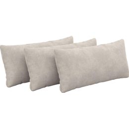 Sit & More Polsterauflage SIT & MORE, B:60cm H:30cm T:10cm, grau, 100% Polyester, Polsterauflagen, "Zoe"