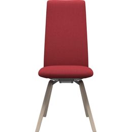Polsterstuhl stressless, B:49cm H:105cm T:60cm, rot, Microfaser DINAMICA (88% Polyester, 12% Polyurethan), Esszimmer, Stühle, "Laurel", High Back,