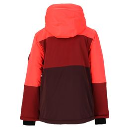 WHISTLER Jungen Skijacke "Virago", rot, Gr. 128, mehrfarbig, 90% Polyester, 10% Elasthan, Jacken, im trendigen Color-Blocking-Design