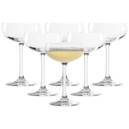 ST&Ouml;LZLE Champagnerglas "Sektschalen Jive 230 ml 6er Set transparent", 6 tlg., transparent, Trinkgef&auml;&szlig;e