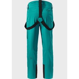 Sch&ouml;ffel SCH&Ouml;FFEL Herren Latzhose "FN Ski Pants Pontresina", gr&uuml;n, Gr. 50, Oberstoff : Aussenseite: 85% Nylon 15% Elasthan (Membran: Polyurethan) Futter : 84%