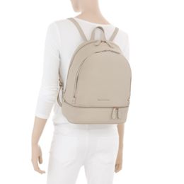 Valentino Handbags VALENTINO BAGS Damen Cityrucksack "BRIXTON", beige, Lederimitat, Rucks&auml;cke