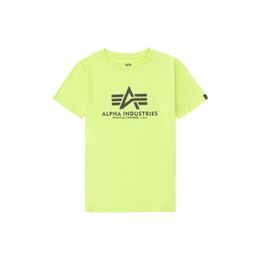 Mädchen T-Shirt "Basic T-Shirt BL K", grün, Gr. 16, Alpha Industries, Obermaterial: 100% Baumwolle, Shirts