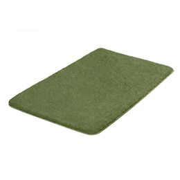 Badematte Kleine Wolke, H:30mm, gr&uuml;n, Polyester, Badematten, "Meadow", Badteppich, Uni Farben