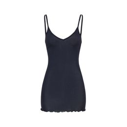 SEAMLESS BASIC Damen Funktionstop "Seamless Basic Top Cotton Spaghetti"midnight, Gr. XL, Obermaterial: 100% Baumwolle, Tops
