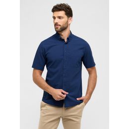 Eterna Herren Kurzarmhemd "MODERN FIT", blau, Gr. L, 100% Baumwolle, Hemden, EASY IRON (bügelleicht)