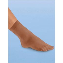 Herren Feinsöckchen, beige, 94% Polyamid, 6% Elasthan, Socken