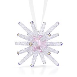 Swarovski Dekohänger "Kristallfigur Sammelfigur Wicked Zauberstab Ornament", weiß, Baumwolle, Kristallglas, Metall, Dekohänger, Swarovski Kristall