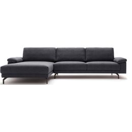 Ecksofa, B:274cm H:95cm T:178cm, schwarz, CREATION BY ROLF BENZ, Wohnzimmer, Sofas, "CR.450 elegantes Designsofa mit hohem Sitzkomfort"
