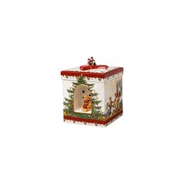 Villeroy & Boch VILLEROY & BOCH Kinder Spieluhr "Spieluhr Christmas Toys 17 x 17 cm bunt", bunt, Porzellan, L:17cm, Spieluhren