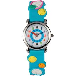 Alpha Saphir Kinder Quarzuhr, blau, Armbanduhren, Armbanduhr, Kinderuhr, analog, ideal auch als Geschenk