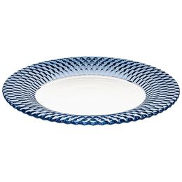 Villeroy & Boch VILLEROY & BOCH Pizzateller "Platzteller Boston Coloured &oslash; 32 cm blau", blau, Speiseteller