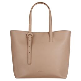 Bugatti Damen Shopper "LUNA", beige, Kunstfaser, leicht glänzend, unifarben, Taschen