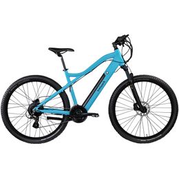 Tretwerk E-Bike "Commander Plus", 48cm, 29 Zoll (73,66cm), blau, Elektrofahrräder