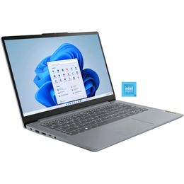 Lenovo Notebook "IdeaPad Slim 3 14IAN8", 4 GB RAM 128 GB SSD, Windows 11 Home in Smode, grau, Notebooks