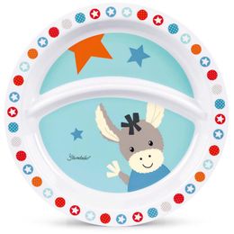 Sterntaler Baby Teller "Emmi", blau, Polypropylen, Speiseteller, f&uuml;r Kinder