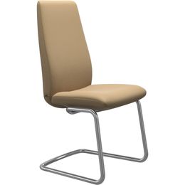 Polsterstuhl stressless, B:53cm H:105cm T:60cm, beige, Leder PALOMA: PALOMA ist ein durchgefärbtes Semianilin-Möbelleder mit natürlicher Narbung.,