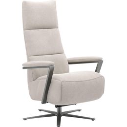 Sit & More TV-Sessel SIT & MORE, B:70cm H:124cm T:85cmcreme, 100% Polyester, Sessel, "Vario Comfort, inkl. Kopfteilverstellung & 360 Drehfunktion", mit